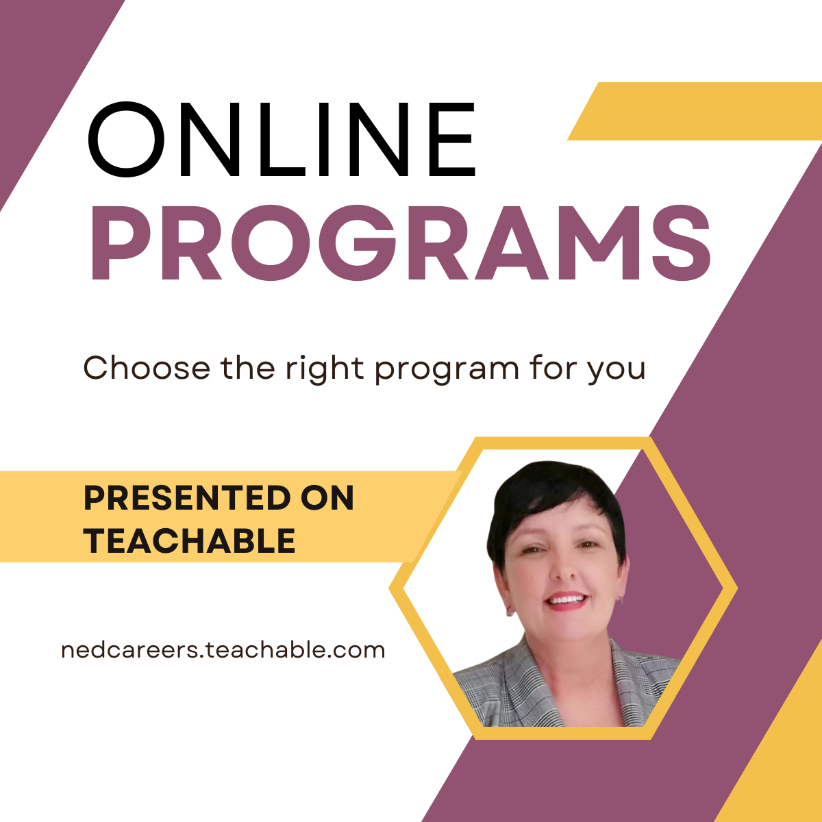 online programs and courses – NED Careers